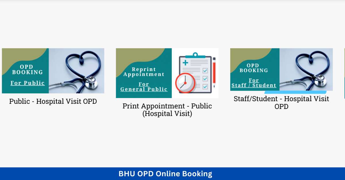 BHU OPD Appointment Online Registration, Booking Time, OPD Doctor List ...